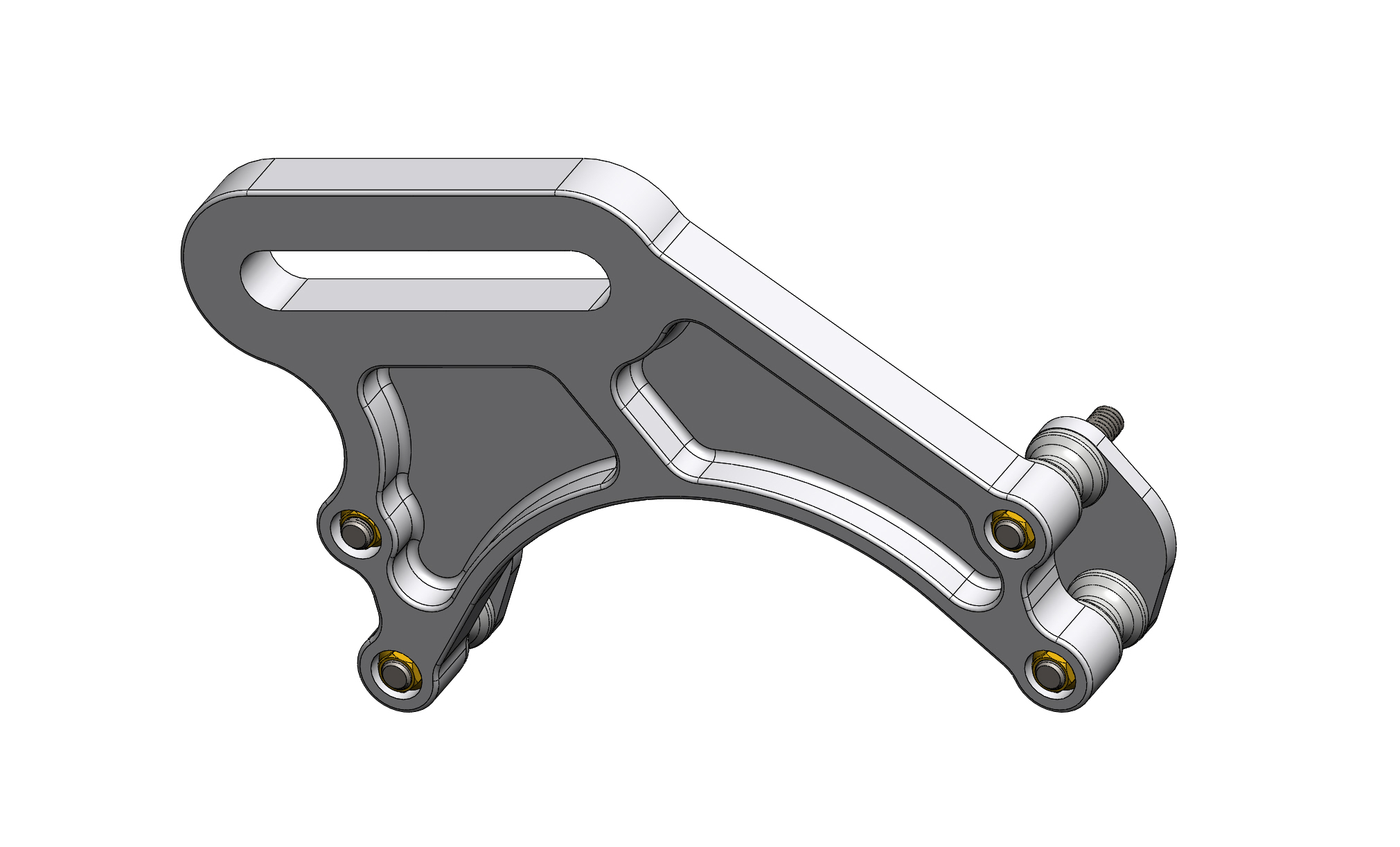 RCD SB Chevy Race Idler Mount HD water pump mount