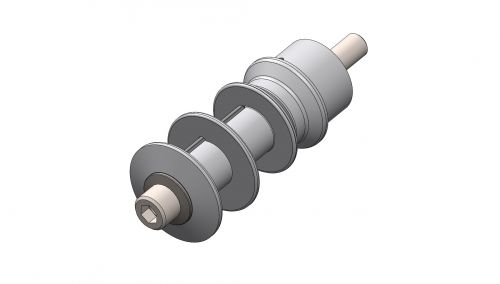 300505-0003 RCD Blower Hub Arbor - Accessory mandrel Drive Hub with ...