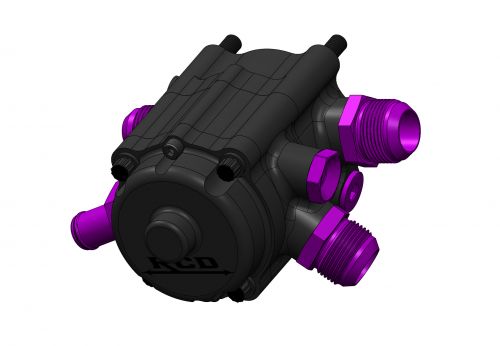 300550-0010 RCD Oil Pump Brad- KB- Hemi 426- 440- Stage II DRY Sump ...