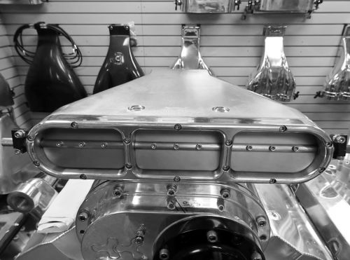 JoeBlo Speed Shop EFI Billet Injector Hat Partial - Low Profile w Black ...