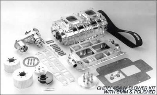 Ford 260-289-302 old style Ford 8.2" 6-71 Supercharger Kit- TBS 6-71 ...