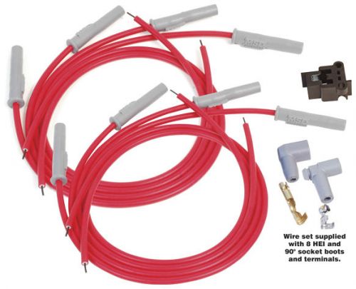 Wires - MSD Super Conductor Spark Plug Wire Set, 8 Cyl Multi-Angle Plug ...