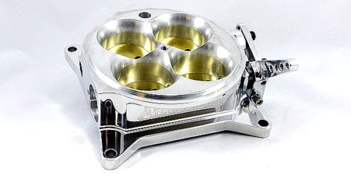 4B-4150 Accufab Billet Polished, Assassinator: 1215 cfm Throttle Body ...