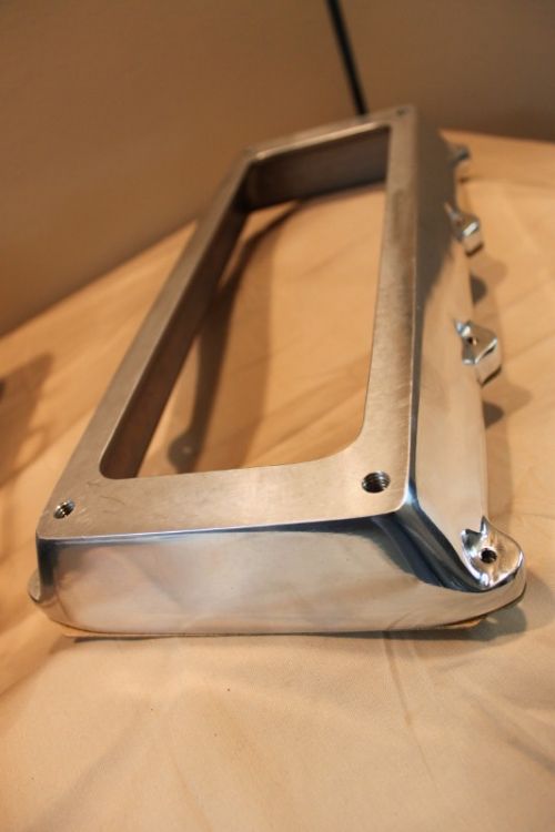 7075 Edelbrock TUNNEL RAM ADAPTER TOP Victor 7075 Victor BB Tunnel Ram