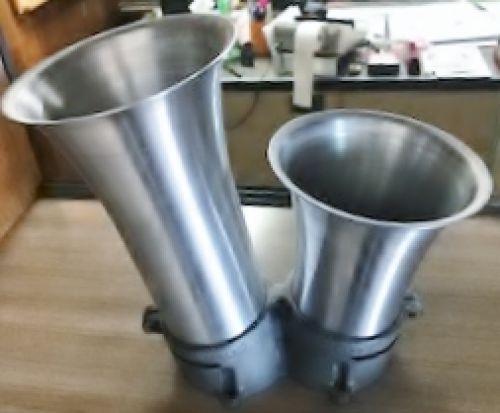 Aluminum Ram Tubes for Enderle BB Chevy Full Bell Ram Tubes (Stacks) 2. ...