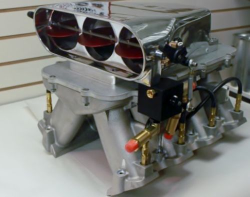 Bugcatcher Complete System - on a LS Tunnel Ram Enderle , LS Chevy LS1 ...