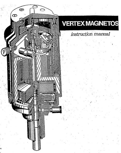 Manual - Vertex Magnetos Instruction Manual - NON RETURNABLE