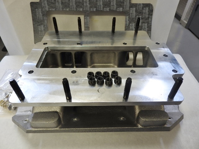 INDY Blower Manifold for 440 Chrysler 6-71 to 14-71 Mod Man w top plate ...