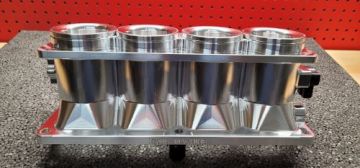 4 Port Hilborn style EFI Upright- injector kit to support up to 1200 on ...