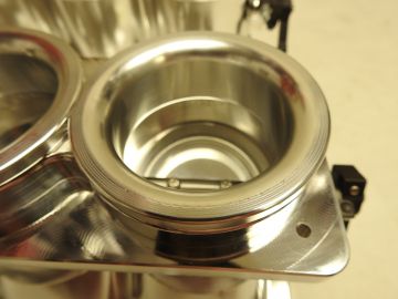 4 Port Hilborn Style Upright- EFI Injector kit with Holley ECU ...