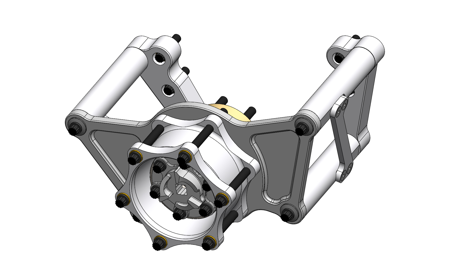 RCD-202200-0010 Fixed Starter Mount- SB Chevy Unblown Alkydigger