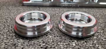 4 Port Hilborn Style Upright- EFI Injector kit with Holley ECU ...