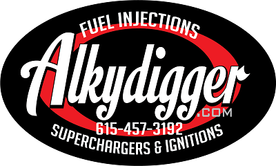 Alkydigger Fuel Injection Superchargers & Ignitions Decal 5 x 9 buy 1 get 2
