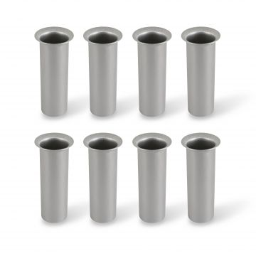 (8) 10" Stacks Hilborn Aluminum Ram Tubes with 2-1/4" OD at bottom- D ...