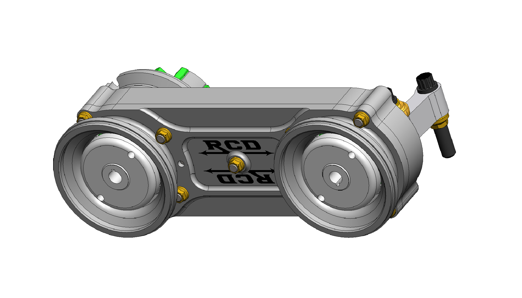 302000-0015RCD DUAL MAGNETO DRIVE - DRIVES TWO MAGNETOS OFF THE HEMI ...