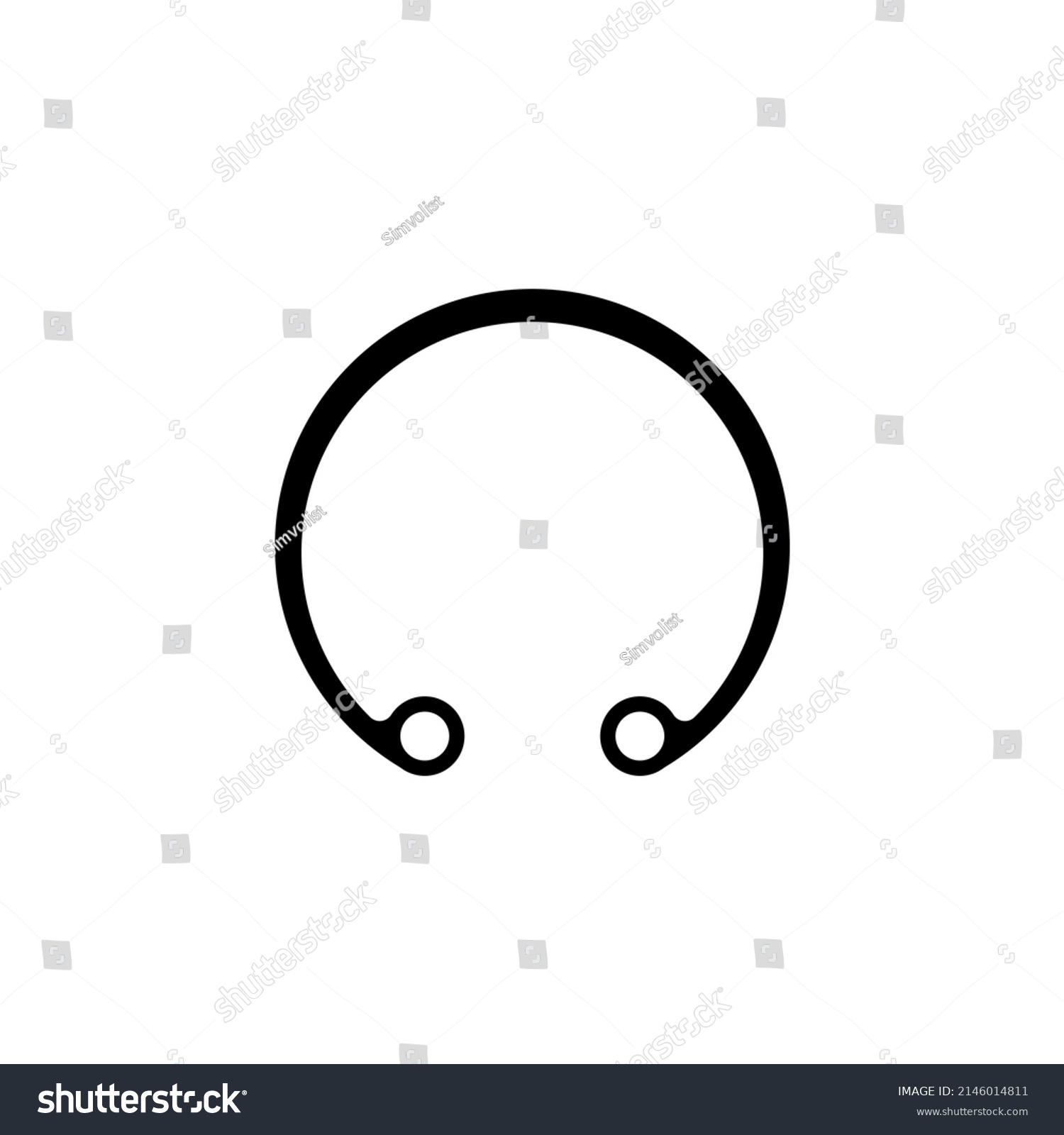 pack of 2 Enderle K Valve Snap Rings pair-