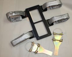 BLOWER RESTRAINTS , SAFETY EQUIPMENT BURST PANELS POP OFF