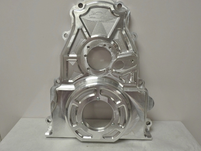JOE BLO JB-003 LS BILLET TIMING COVER - with Cam Sensor Hole & optional ...