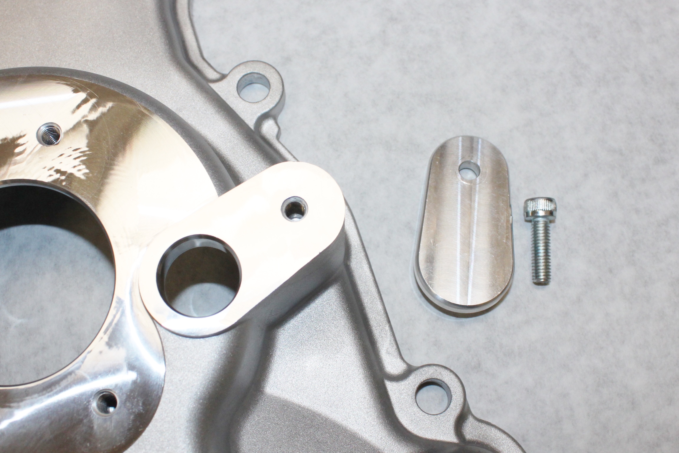 CAM SYNC BLOCK OFF PLATE FOR LS ENGINES - FITS ALL KNOWN COVERS