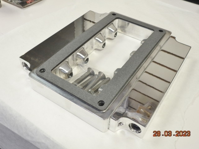 TBS-4366 EFI Billet Injector Plate for TBS-192 for Single Throttle or ...