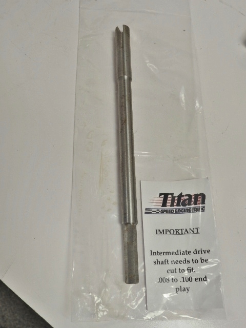 TITAN SPEED ENGINEERING WET SUMP CHEVY BB-SB- BILLET OIL Pump SHAFT 5/ ...