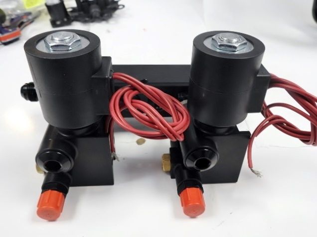 DUAL STAGE ELECTRIC LEAN OUT SETUP- ALLOWS STARTING LINE & DOWN TRACK ...