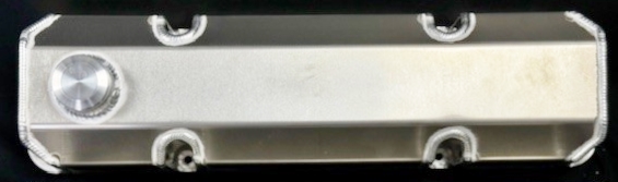 WILLIAMS SB CHEVY FABRICATED BILLET RAIL VALVE COVERS USA