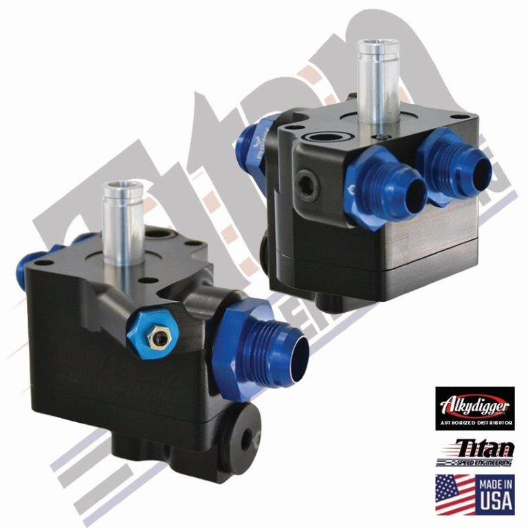 TITAN SPEED ENGINEERING WET SUMP CHRYSLER HEMI & "B" BLOCK ENGINES 440 ...