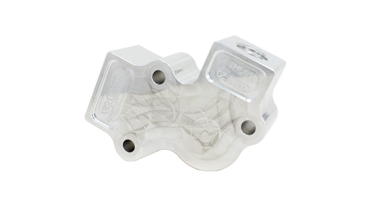 RCD-156222-21 CHEV LS Water Block LEFT LS CHEVY 156222-21