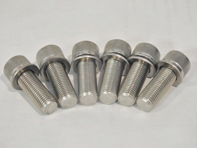 BLOWER Top Blower Pulley Bolt Set- 6 -3/8-24 Allen w AN Washers All ...