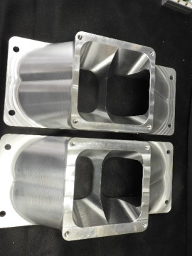 BUFFCO HI FLOW RAM DUAL Carb 4500 Dominator Riser All Billet