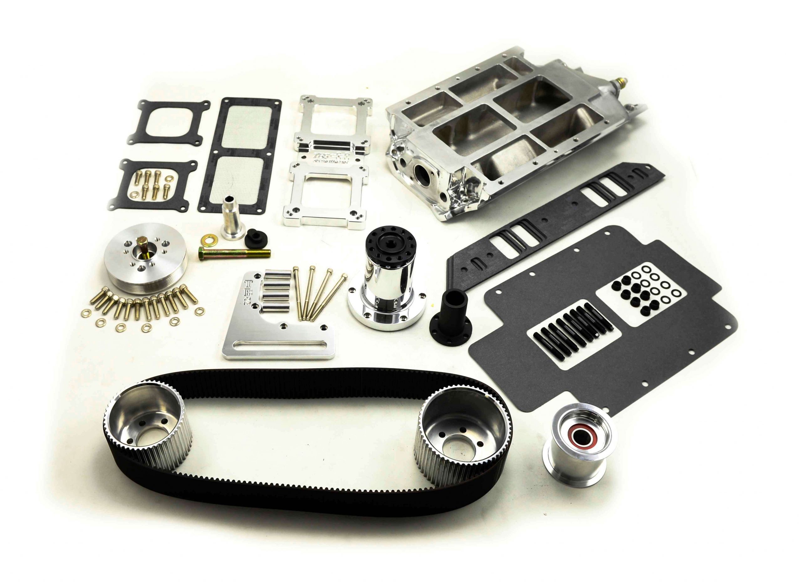 SB MOPAR 318 340-360 TBS-2019 6-71 2019 Blower Package BILLET CASE 8MM ...