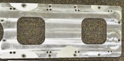 Alkydigger 2 X 4150 Adapter Plate for Our 7070 SB Chevy Tunnel Ram NOT ...