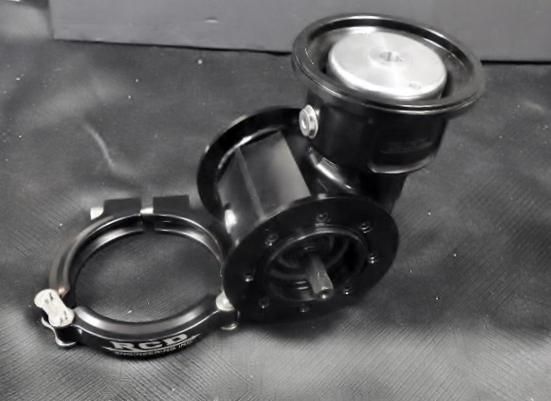 302507-0001-B Black RCD CLOCKWISE 90 Degree Front offset Magneto Dual ...