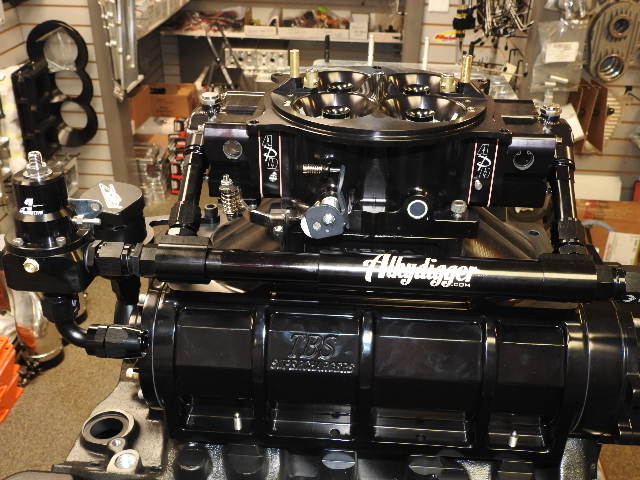 TBS-3115 192 Small Block Chevy Black "Mini" Blower Package Cogged ...