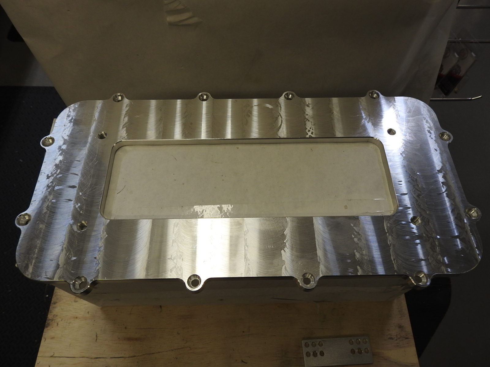 HOLLEY TOP CARB ADAPTER Hi-Ram Low-Ram Adapter Top to Install Enderle ...