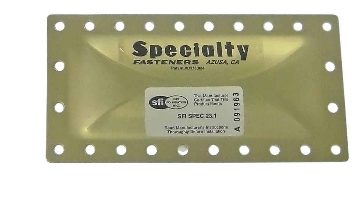 Large Burst Panel Replacement SFI 6-1/4" x 3-1/4" - Pack of 10