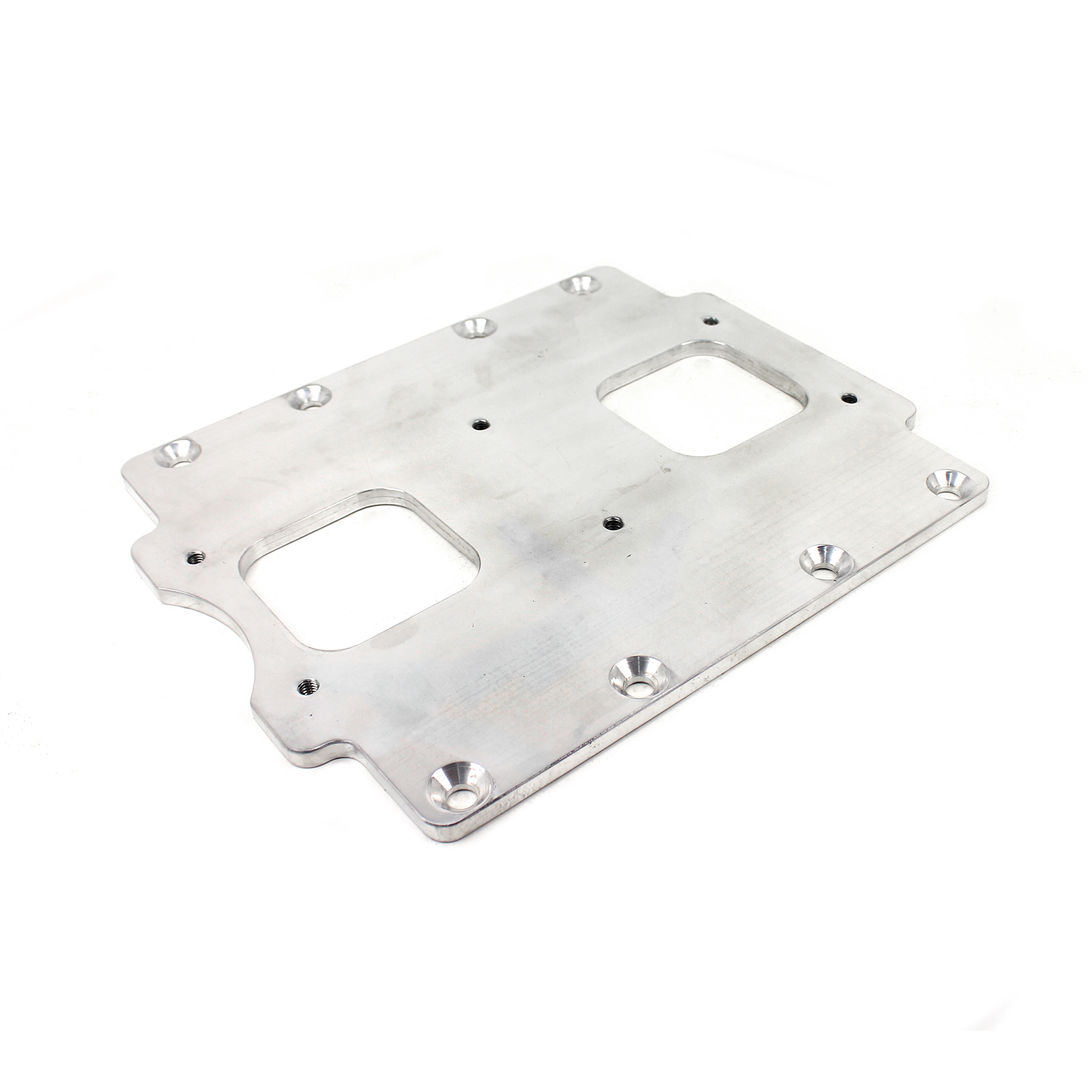 149-1008 Dual 4 Barrel Carb Adapter Plate to Convert a Blower Manifold ...
