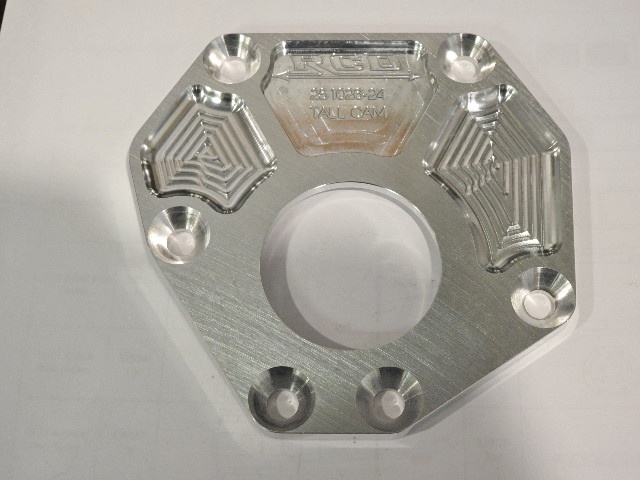 251026-24 LS CAM RETAINING PLATE RAISED CAM RHS & NOONAN BLOCKS .388"