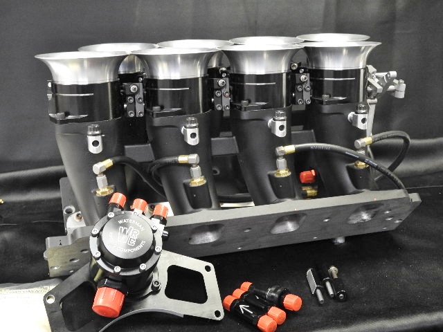 ENGLER 8 STACK FOR CHEVY SB2 & SB2.2 SMALL BLOCK NEW 2-7/8" BUTTERFLIES