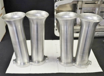 (8) 10" Stacks Hilborn Aluminum Ram Tubes with 2-1/4" OD at bottom- D ...