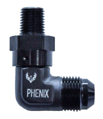 C0351-3 Fitting - 1/8 NPT TO -3 AN FLARE MALE TO MALE AN Swivel -03 ...
