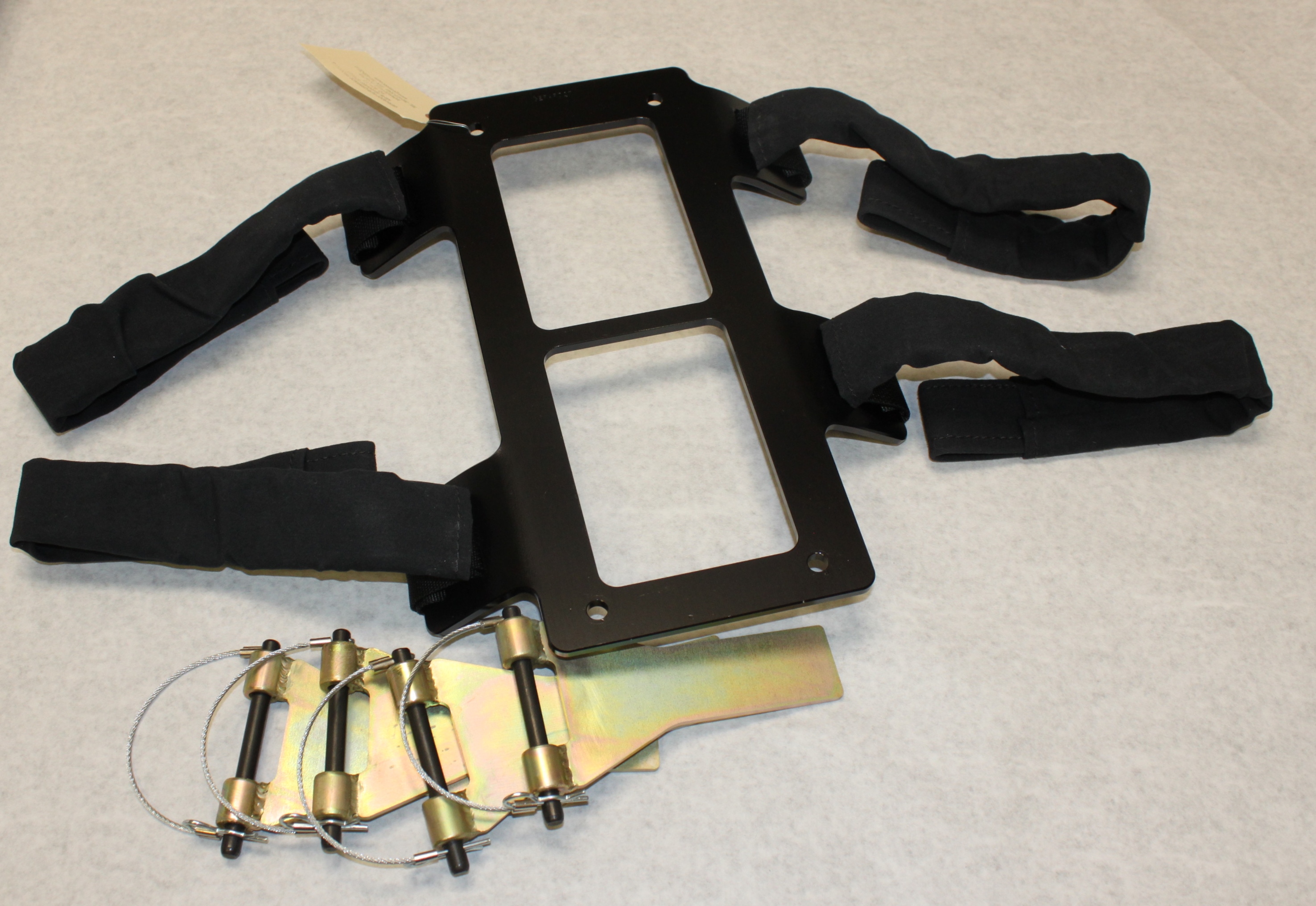 Blower Restraint Kit ( Straps ) BUZZARDCATCHER Custom 15" open - Tie DownS