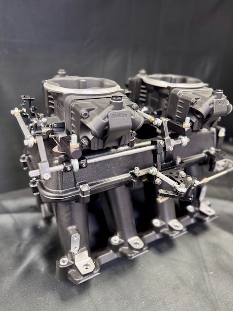 Universal Linkage Kit Dual Carbs or Holley Stealth 4150 or 4500 ...