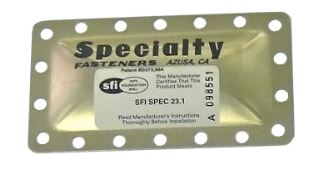 3 Mini Burst Panels Replacement ( Small) SFI 4-1/2" x 2-5/16" - PACK OF 3